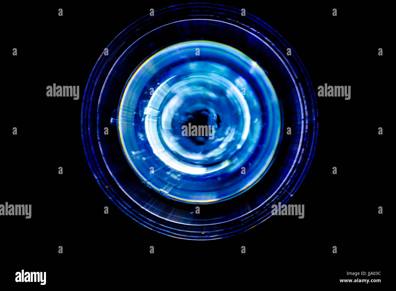 Sound waves in the dark Stock Photo - Alamy