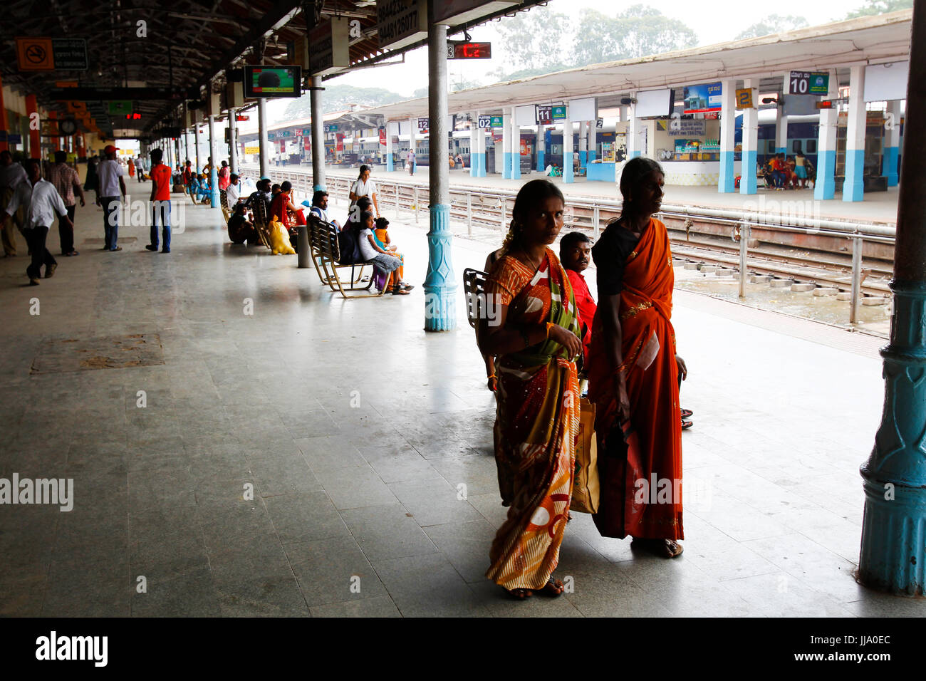 Mysore railway station hi-res stock photography and images - Alamy