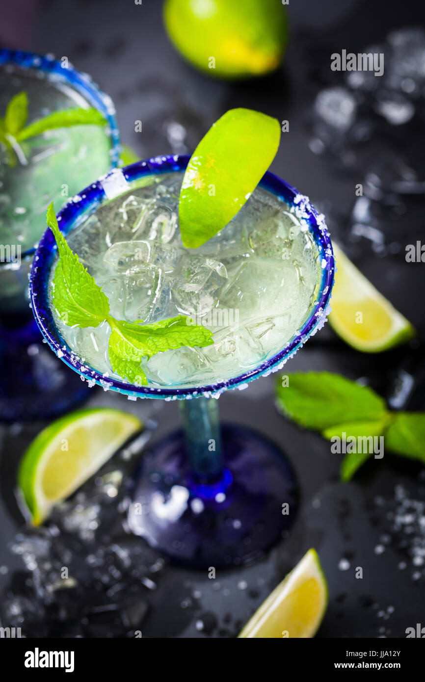 Margarita Alcoholic Cocktail Stock Photo - Alamy