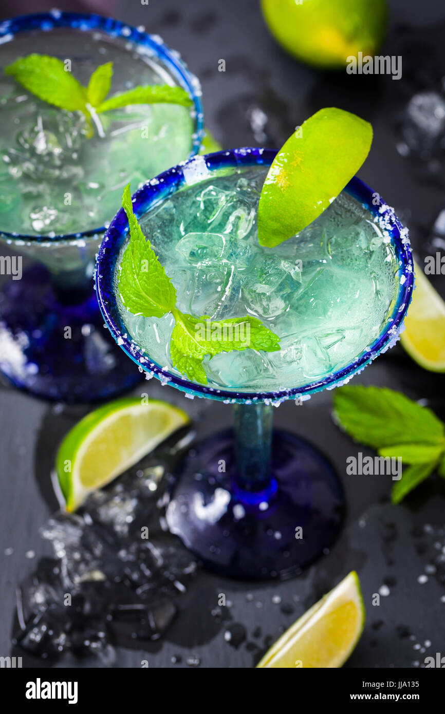 Margarita Alcoholic Cocktail Stock Photo - Alamy