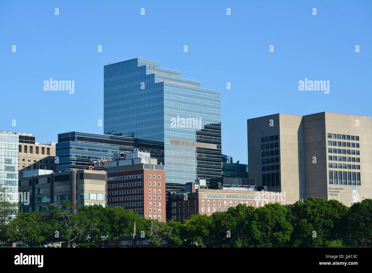 The West End in Boston, Massachusetts as seen from the Charles River ...