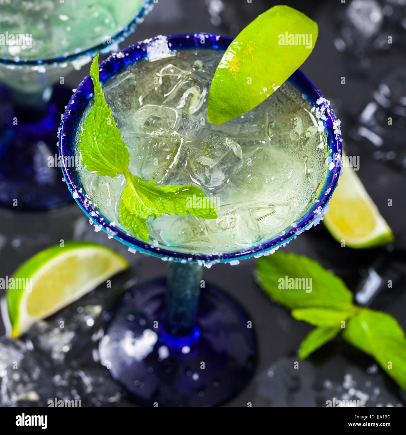 Margarita Alcoholic Cocktail Stock Photo - Alamy