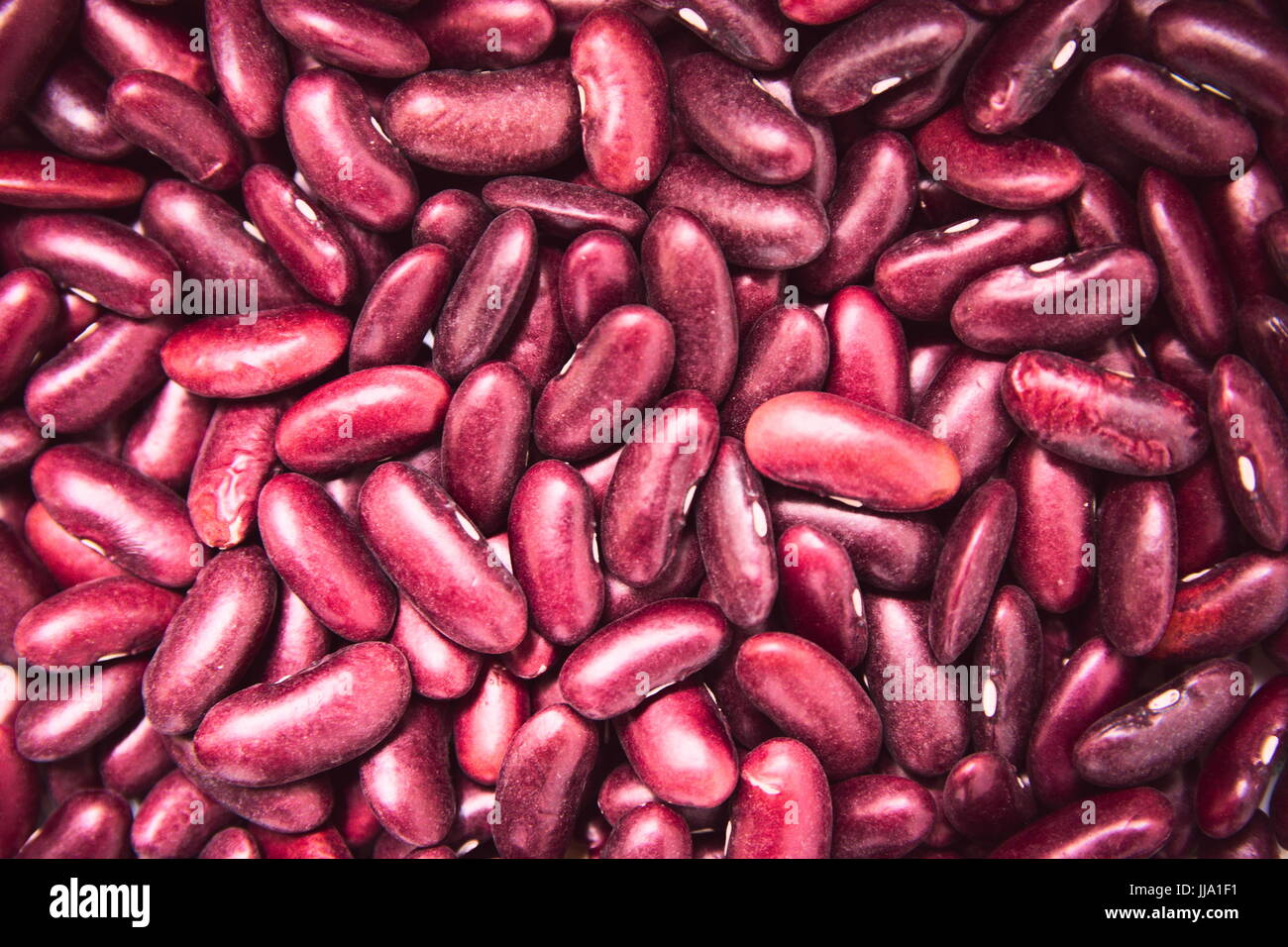 Fresh red kidney beans on display at a nearby market Stock Photo - Alamy