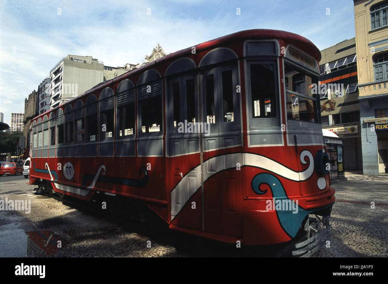 Curitiba brazil tram hi-res stock photography and images - Alamy