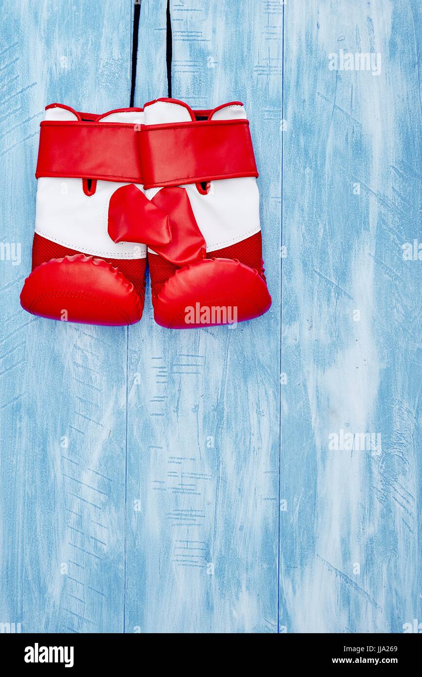 A studio photo of boxing gloves Stock Photo - Alamy