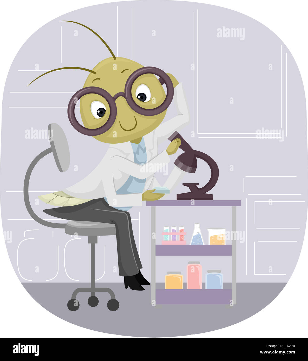 Microscope insects hi-res stock photography and images - Alamy