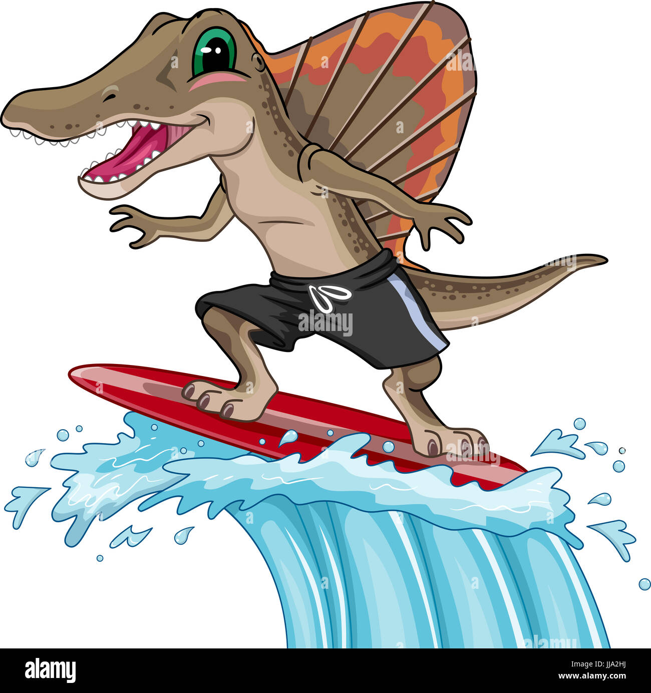 Surfing Giant Animation