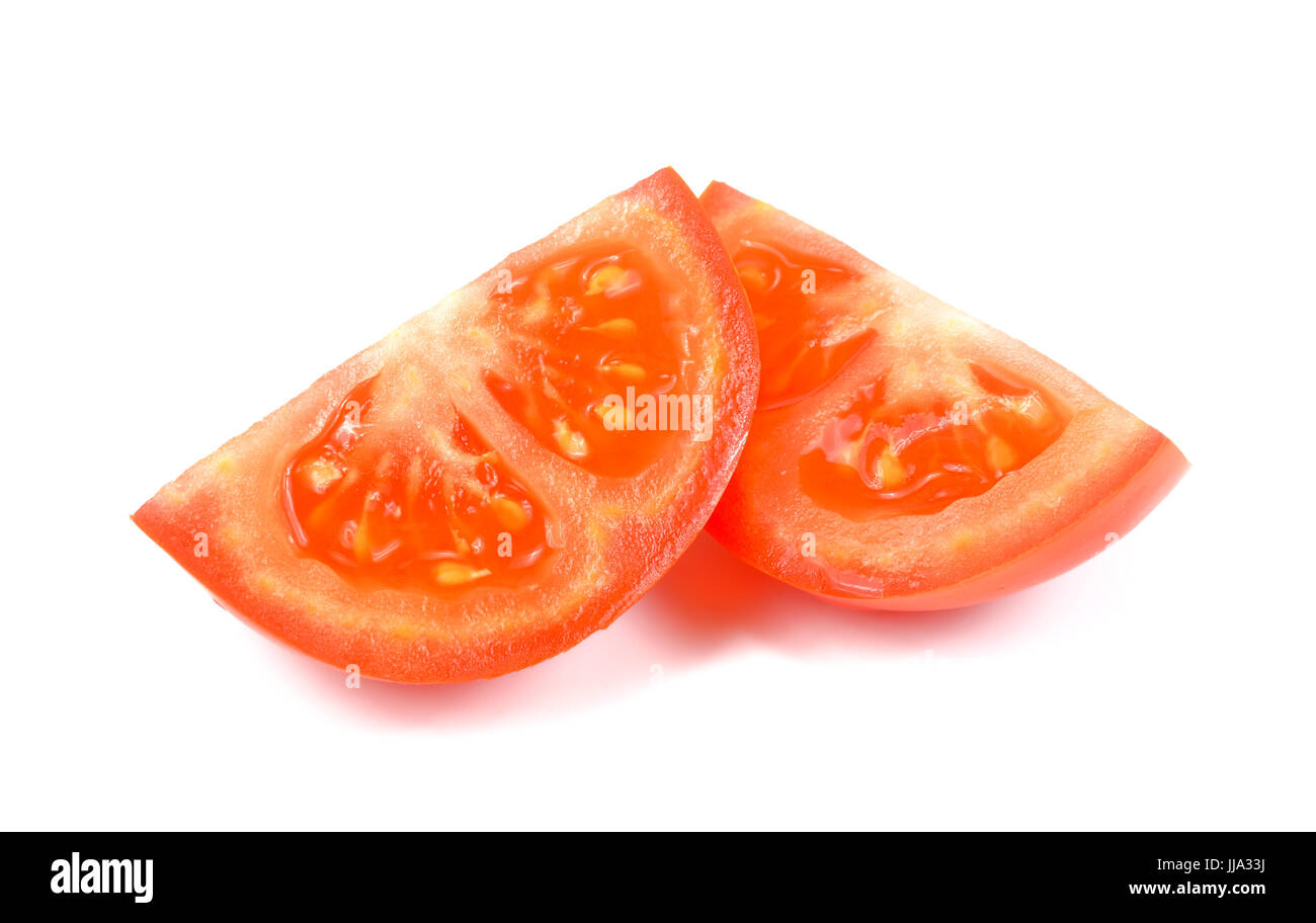 Tomato slice isolated on white background,Fresh tomatoes slices Stock ...