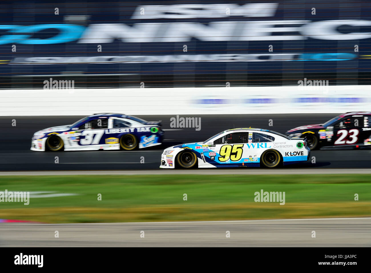 July 16, 2017 - Loudon, New Hampshire, U.S. - Michael McDowell, Monster ...