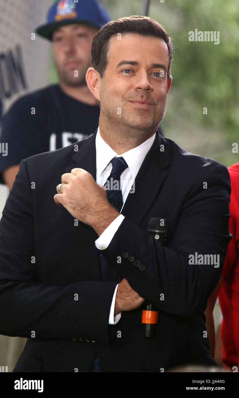 New York, New York, USA. 18th July, 2017. 'Today' show co-host CARSON ...