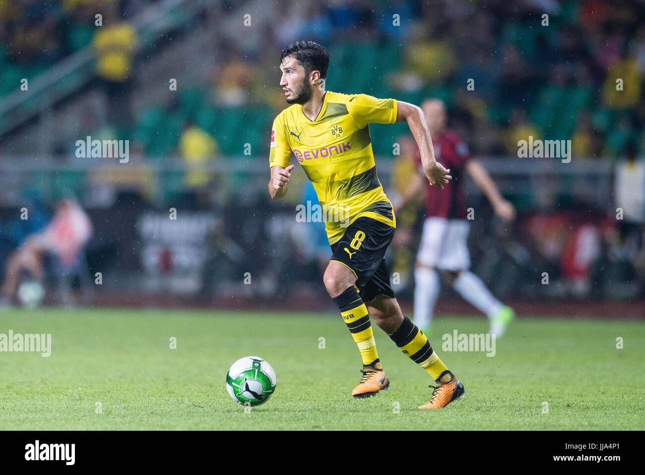 Borussia Dortmund Midfielder Nuri Sahin in action during the ...