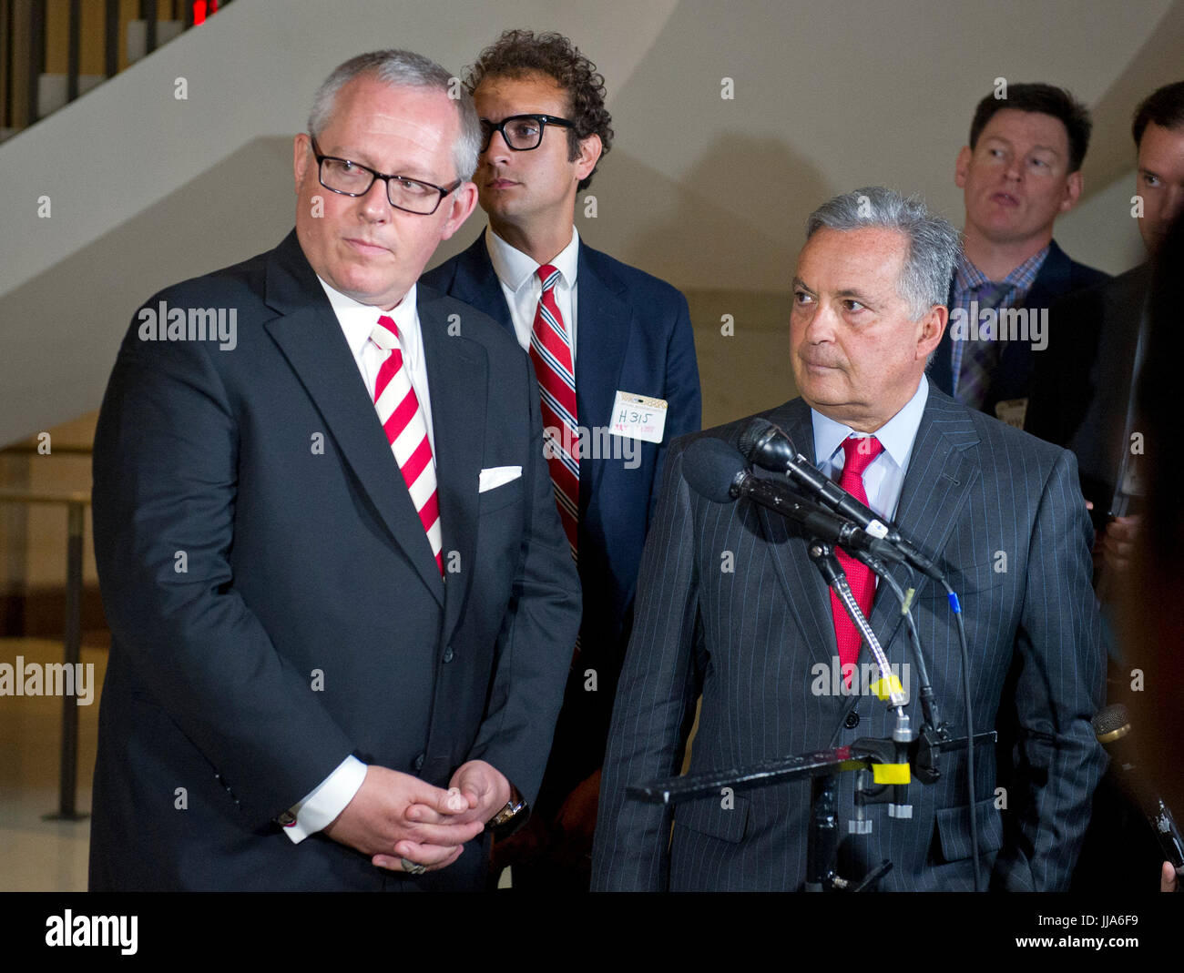 Michael R. Caputo, left, a Republican political strategist and media ...
