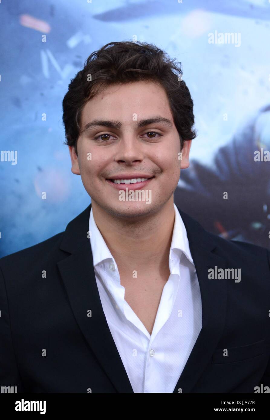 New York, NY, USA. 18th July, 2017. Jake T. Austin at arrivals for ...