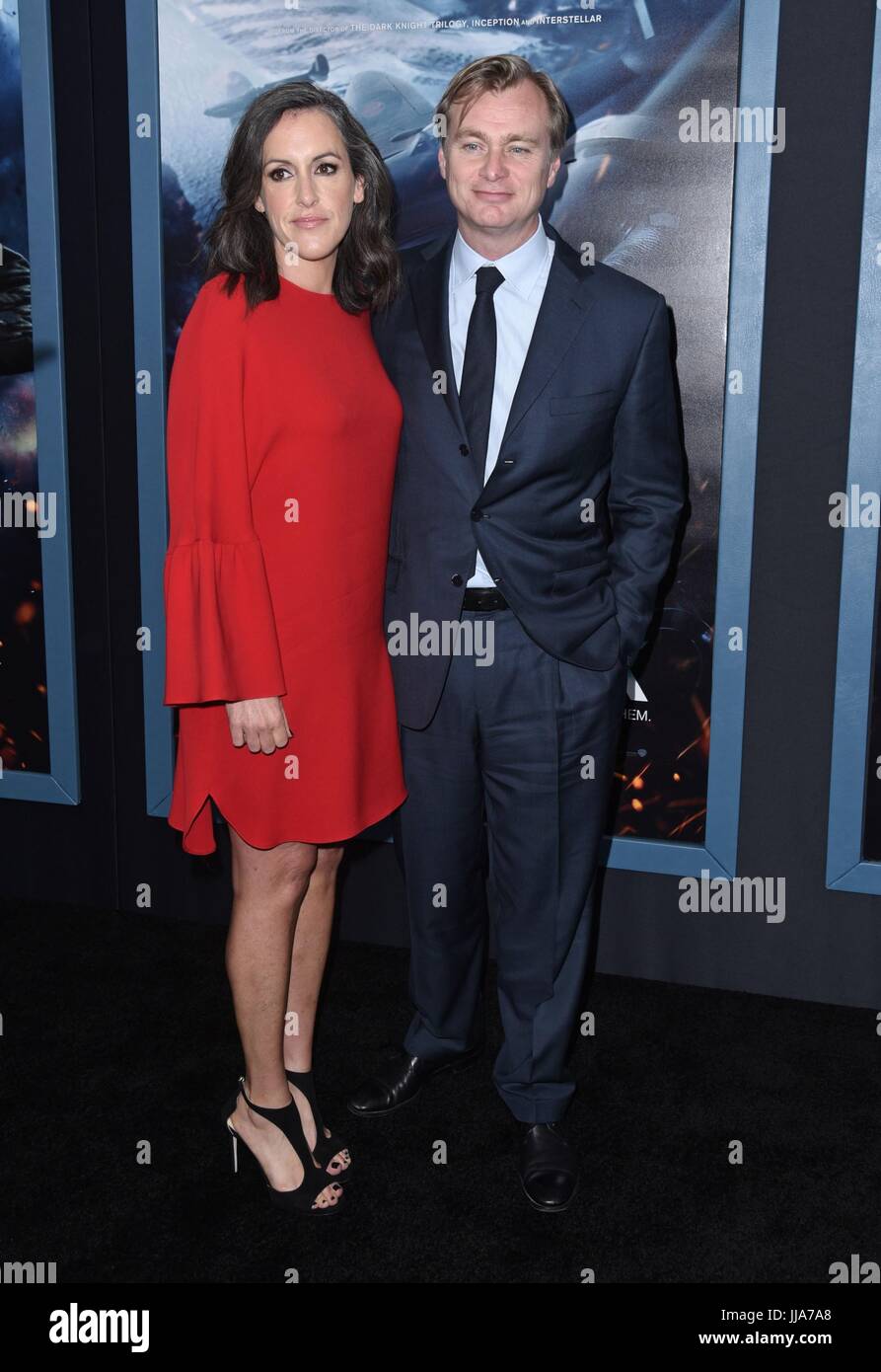 New York, NY, USA. 18th July, 2017. Emma Thomas, Chrostopher Nolan at ...