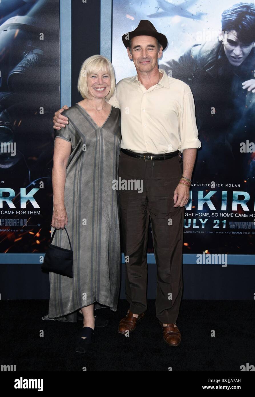 New York, NY, USA. 18th July, 2017. Juliet Rylance, Mark Rylance at ...