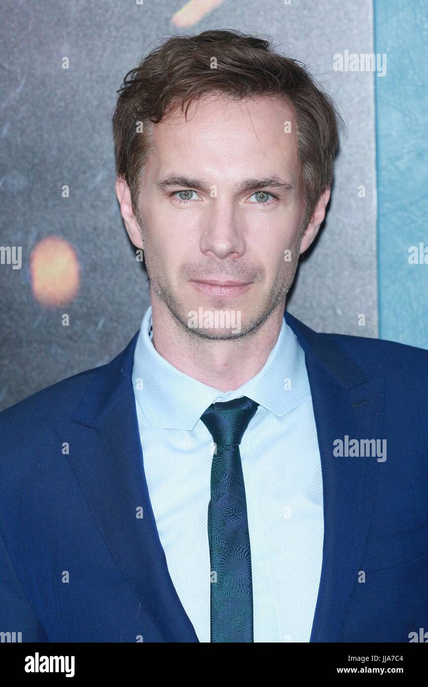 New York, NY, USA. 18th July, 2017. James Darcy at the US Premiere of ...