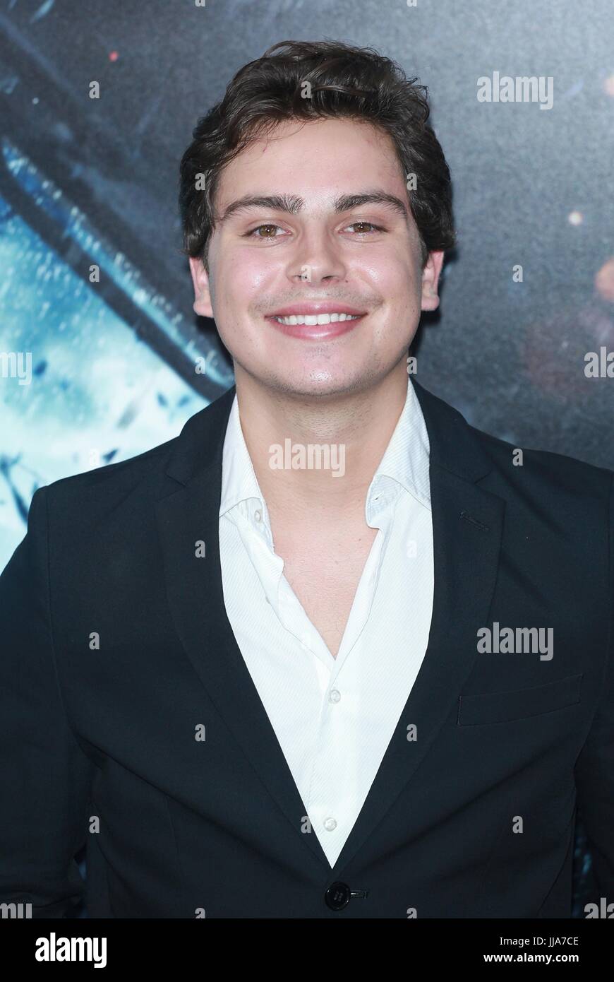New York, NY, USA. 18th July, 2017. Jake T. Austin at the US Premiere ...