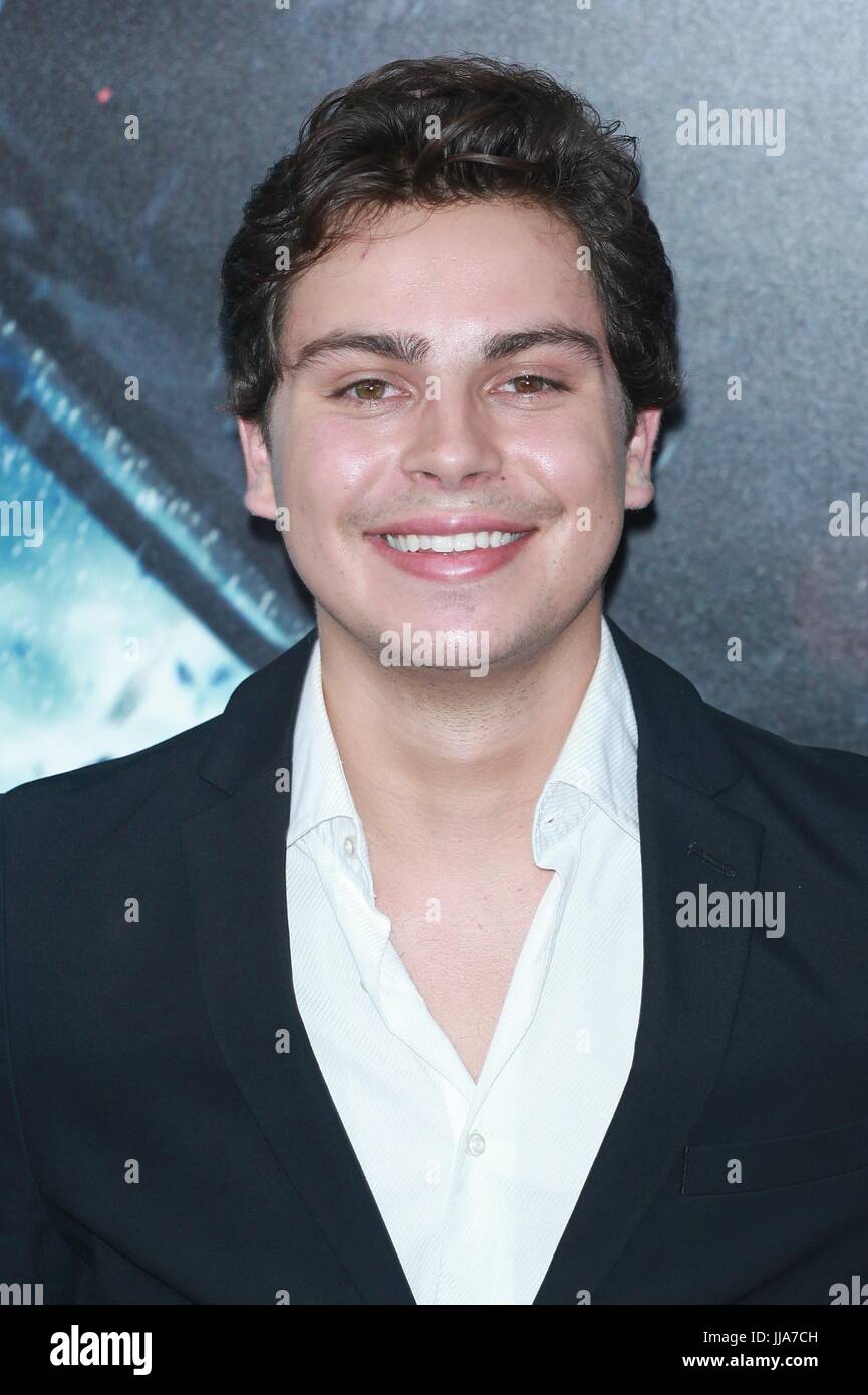New York, NY, USA. 18th July, 2017. Jake T. Austin at the US Premiere ...