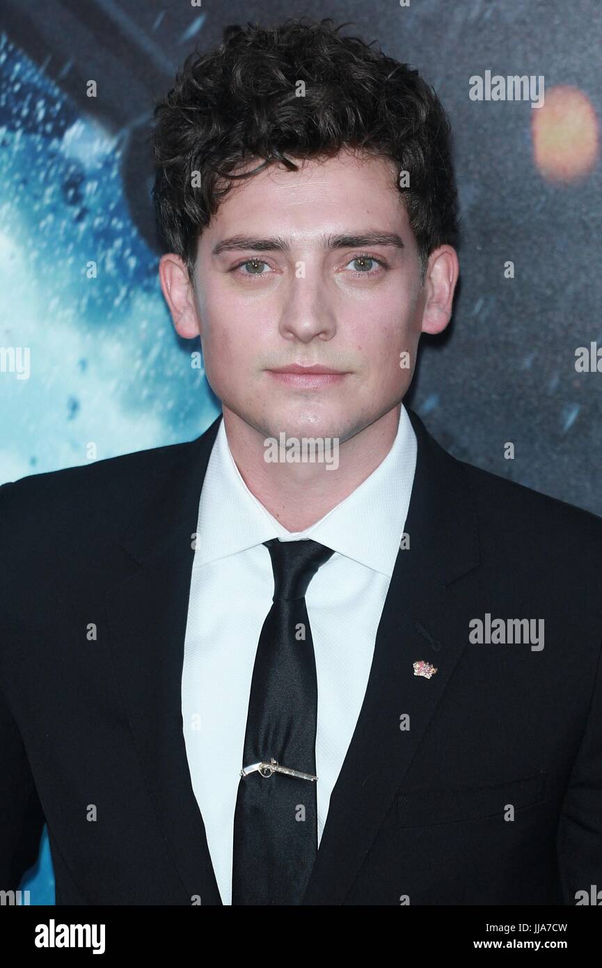 New York, NY, USA. 18th July, 2017. Aneurin Barnard at the US Premiere ...