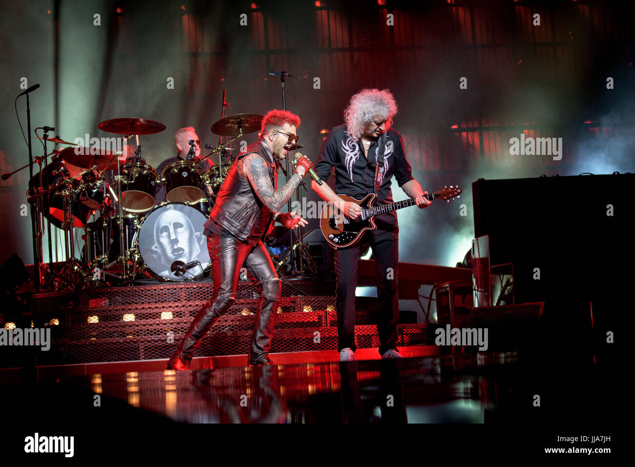 Toronto, Ontario, Canada. 18th July, 2017. British rock legends QUEEN ...