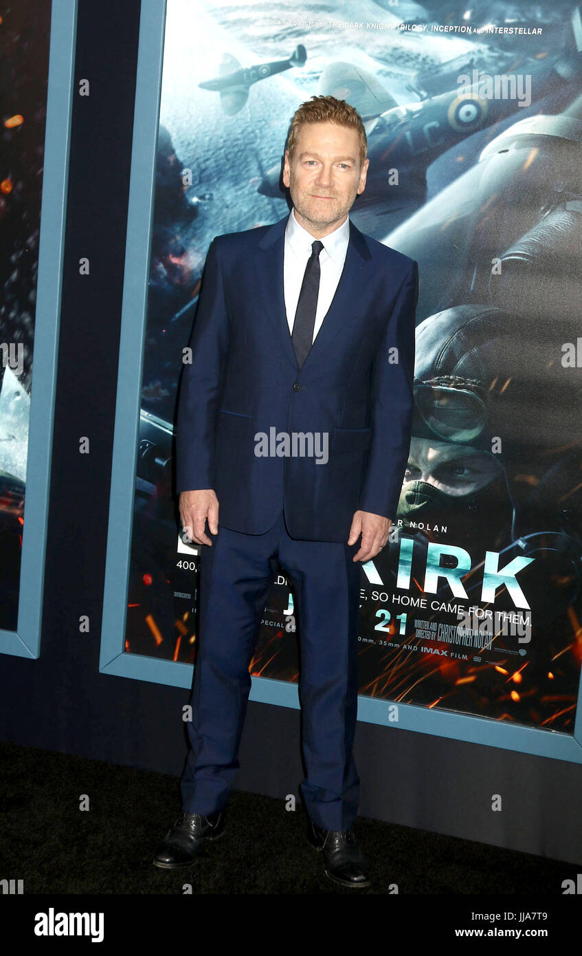 New York, New York, USA. 18th July, 2017. Actor KENNETH BRANAGH attends ...