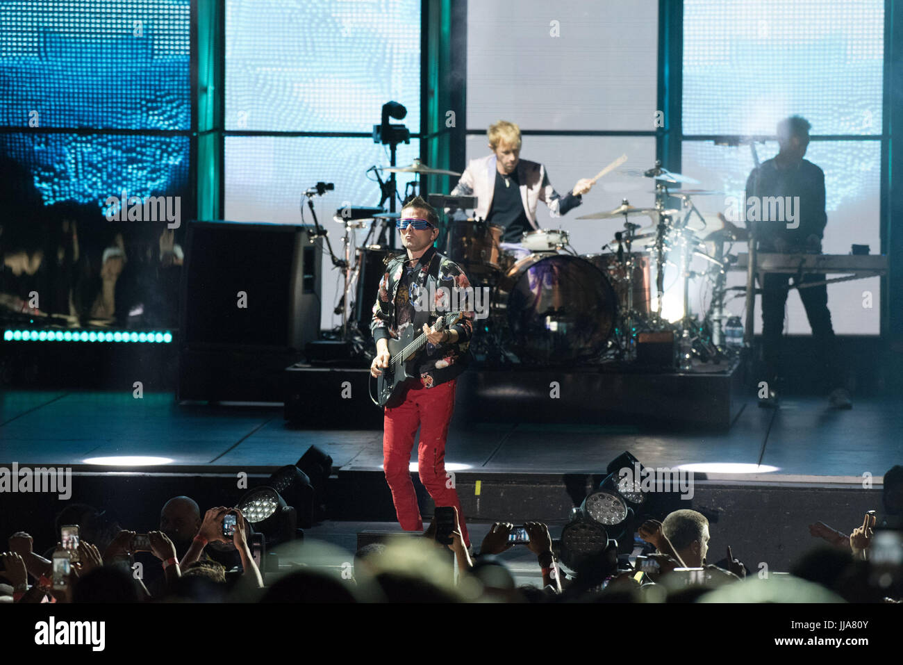 Toronto, Ontario, Canada. 18th July, 2017. British rock band performed ...