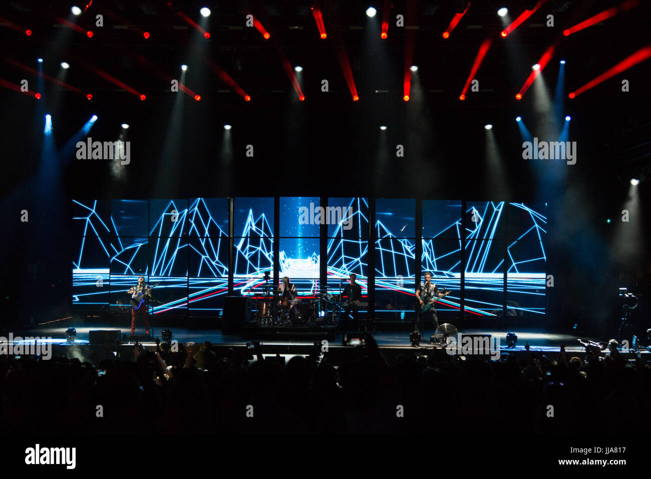 Toronto, Ontario, Canada. 18th July, 2017. British rock band performed ...