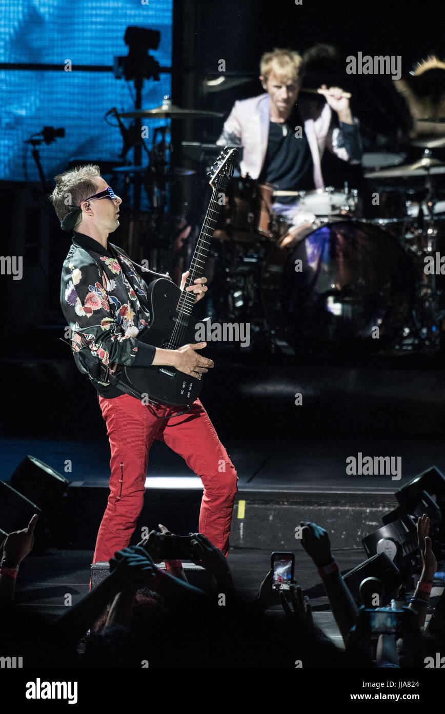 Toronto, Ontario, Canada. 18th July, 2017. British rock band performed ...