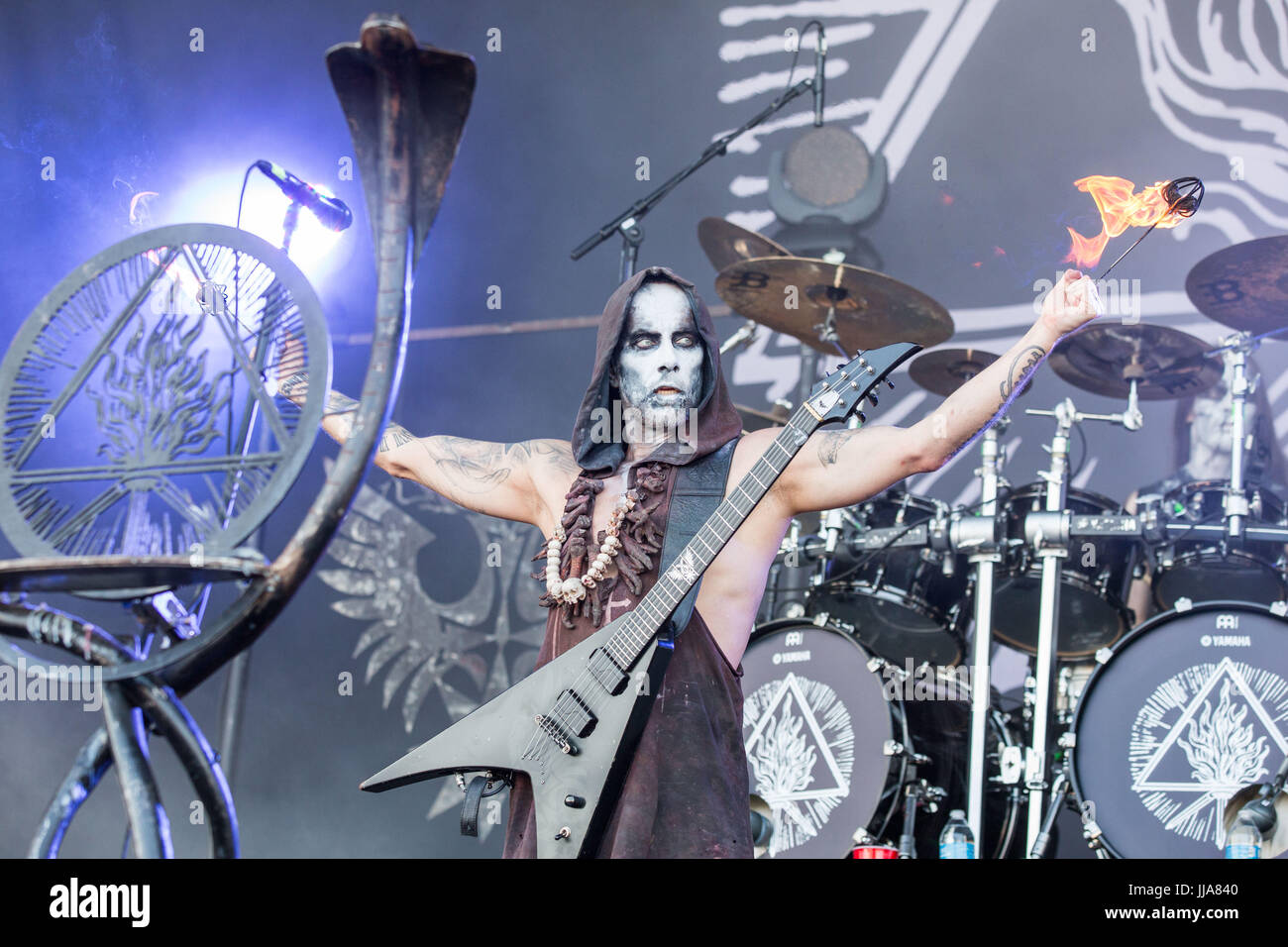 Bridgeview, Illinois, USA. 16th July, 2017. ADAM ''NERGAL'' DARSKI of ...