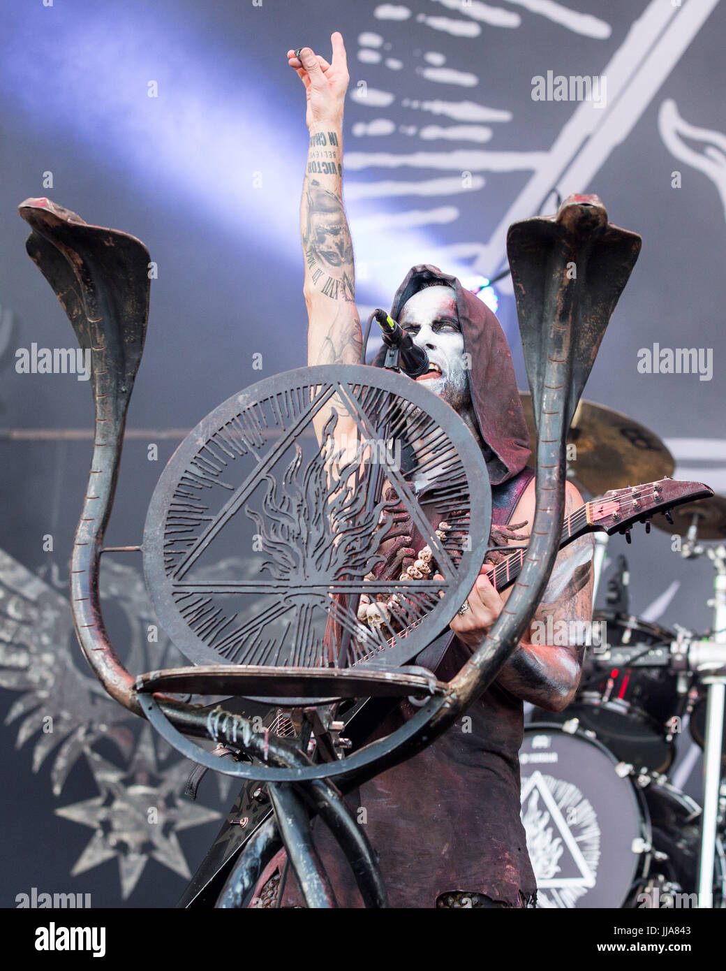 Bridgeview, Illinois, USA. 16th July, 2017. ADAM ''NERGAL'' DARSKI of ...