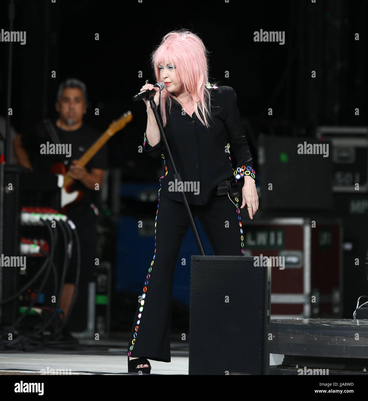 Singer cyndi lauper hi-res stock photography and images - Alamy