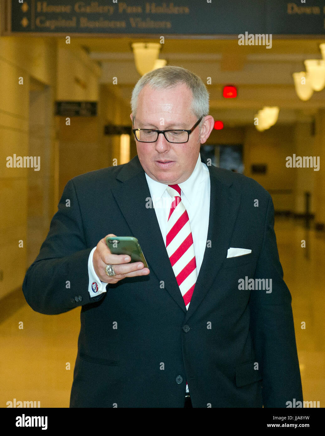 Washington, Us. 14th July, 2017. Michael R. Caputo, a Republican political strategist and media ...