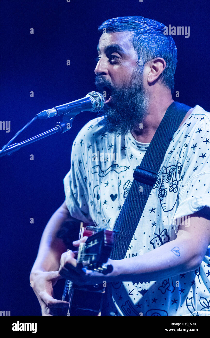 Cartagena, Spain. 18th July, 2017. Australian singer, Scott Matthew ...