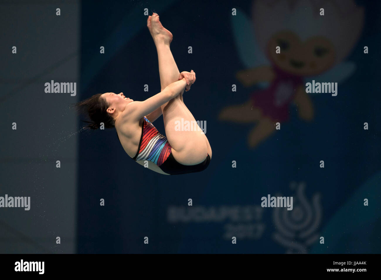 Budapest, Hungary. 18th July, 2017. Cho Eun-Bi (KOR) Diving : 17th FINA ...