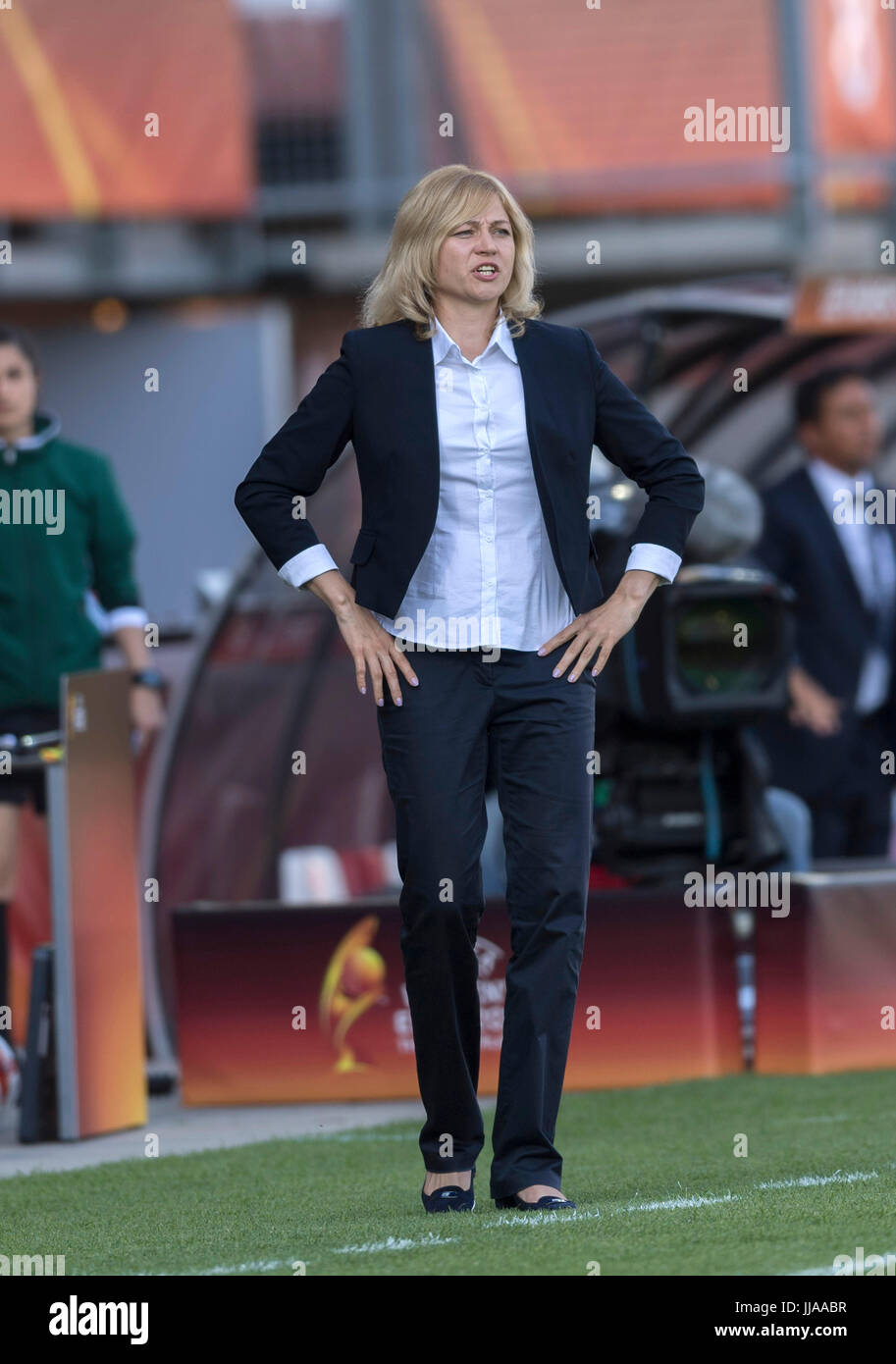 Rotterdam, Netherlands. 17th July, 2017. Elena Fomina (RUS) Football ...