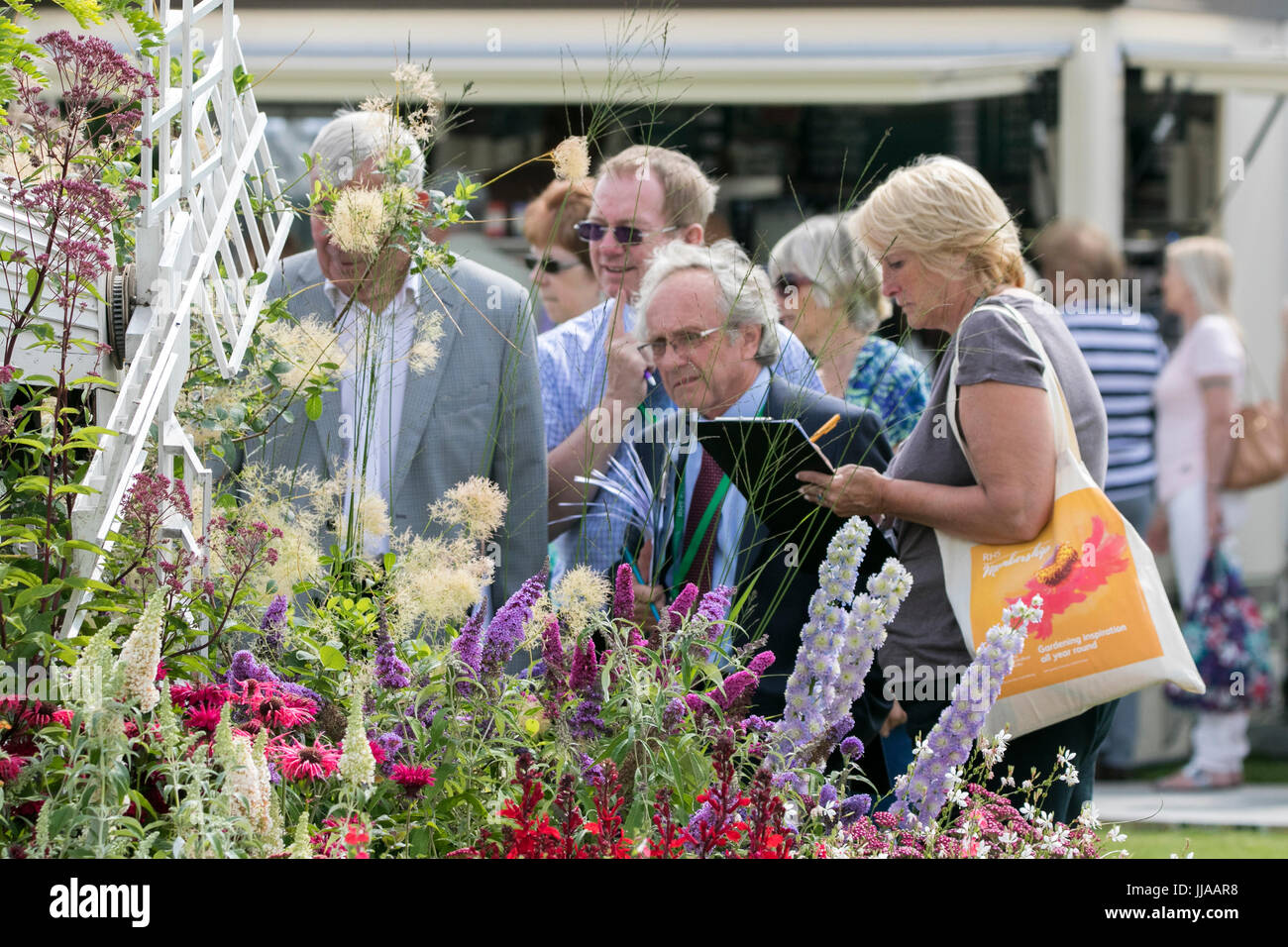 Rhs Tatton Park Flower Show Knutsford Cheshire 19th July 2017 The