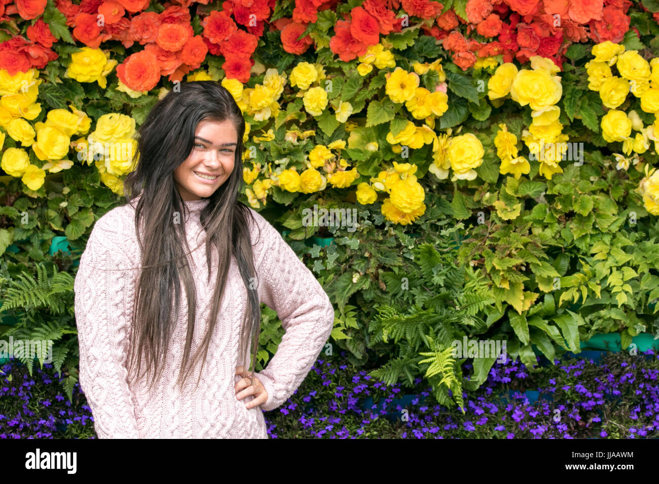 RHS Tatton Park Flower Show, Knutsford, Cheshire. 19th July 2017. The ...