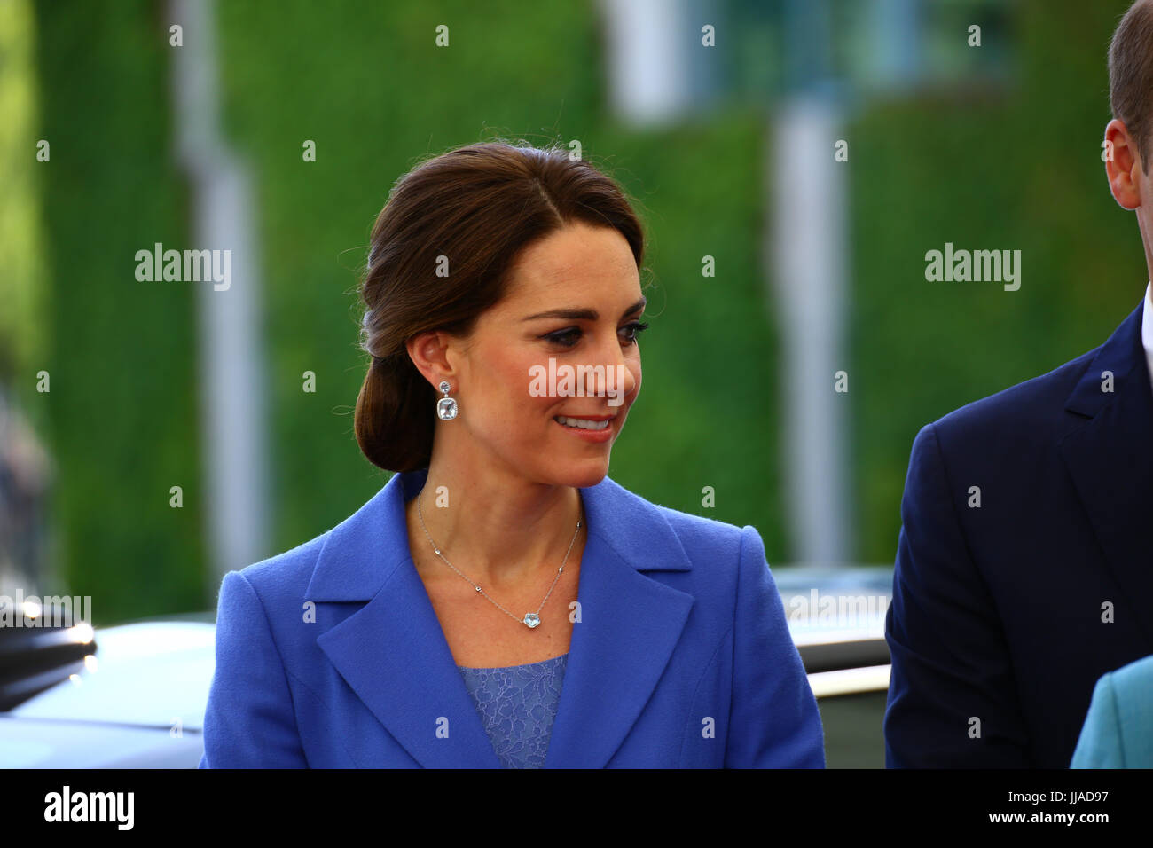 Berlin, Germany. 19th July, 2017. Chancellor Angela Merkel received ...