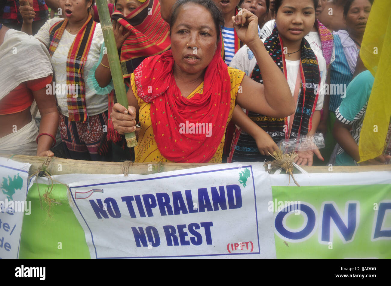 Demonstration india woman hi-res stock photography and images - Alamy