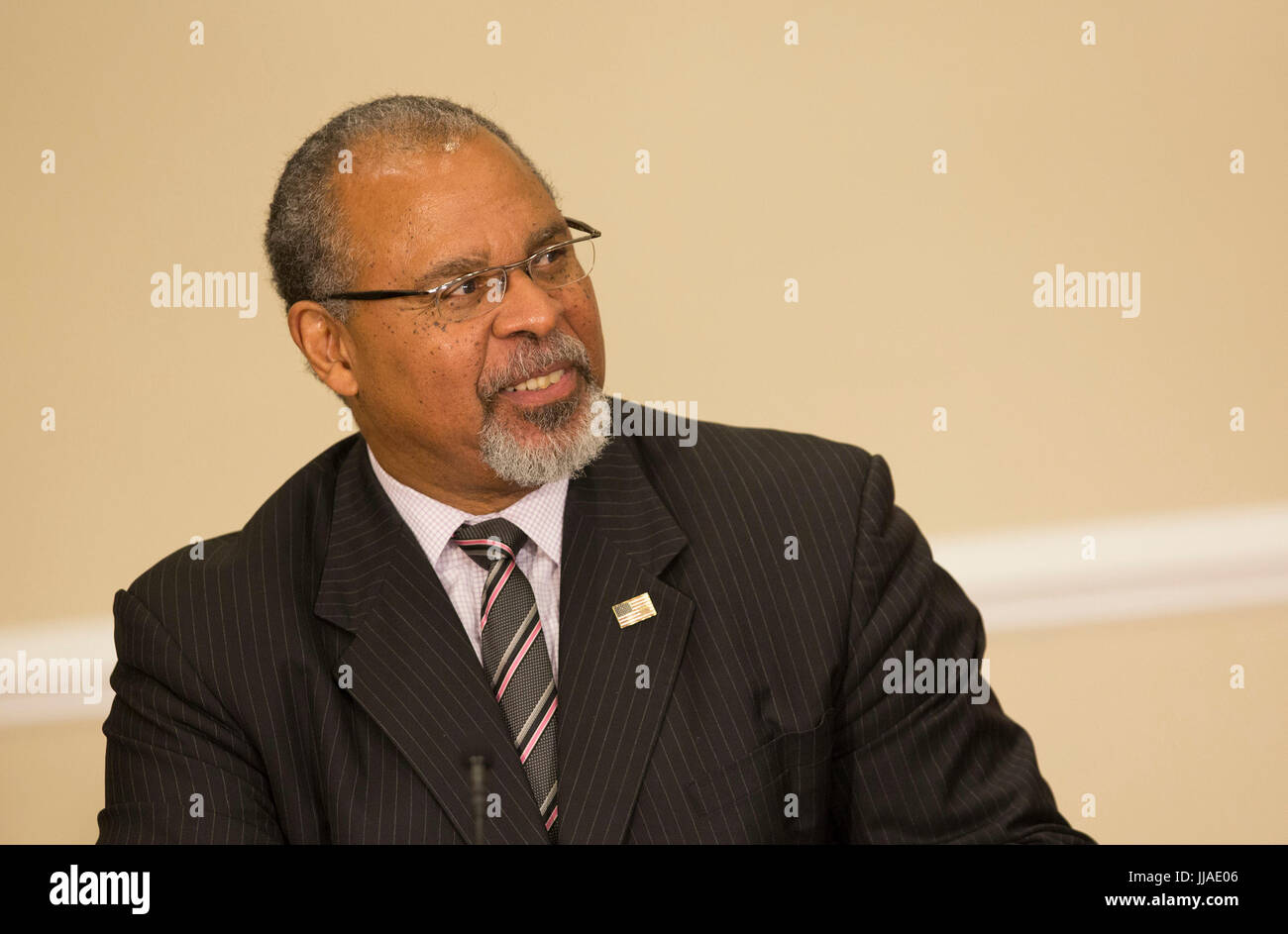 Former Ohio Secretary of State Ken Blackwell attends the first meeting ...