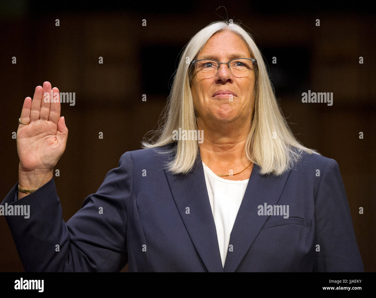 Susan M. Gordon is sworn-in to testify on her nomination to be ...