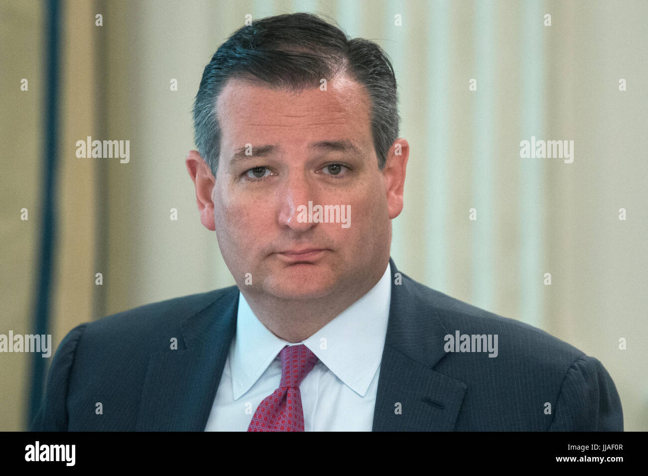 Republican Senator from Texas Ted Cruz attends a lunch with members of ...