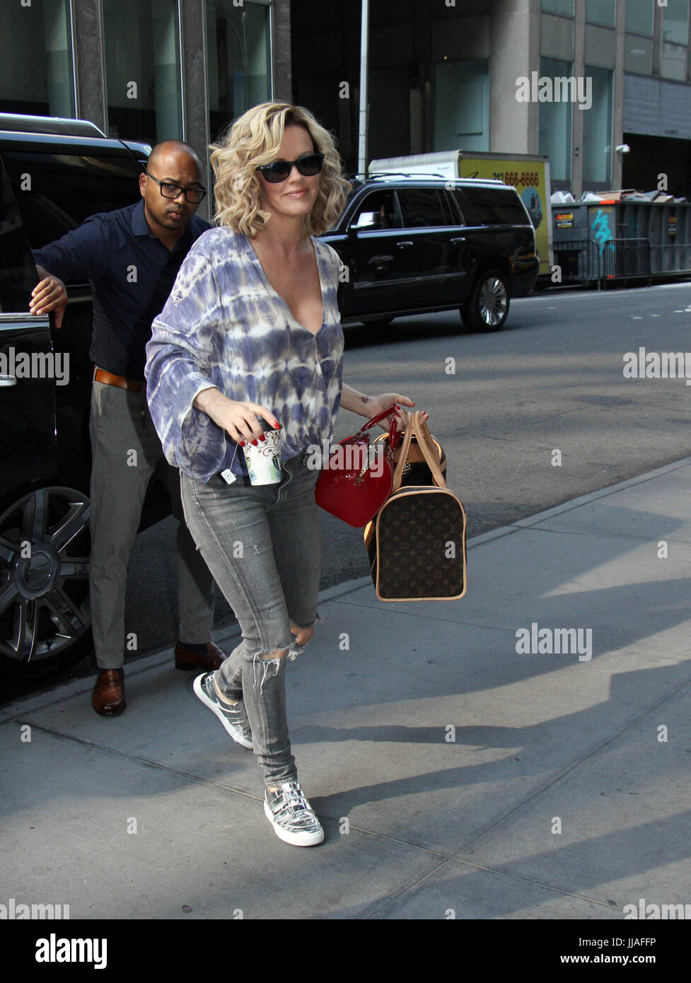 New York, USA. 19th Jul, 2017. Jenny McCarthy host of the Jenny ...