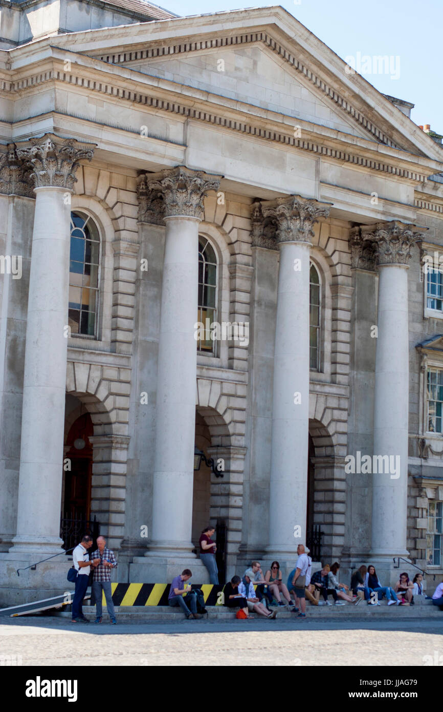 Buildings, Trinity College, Dublin, Ireland Stock Photo - Alamy