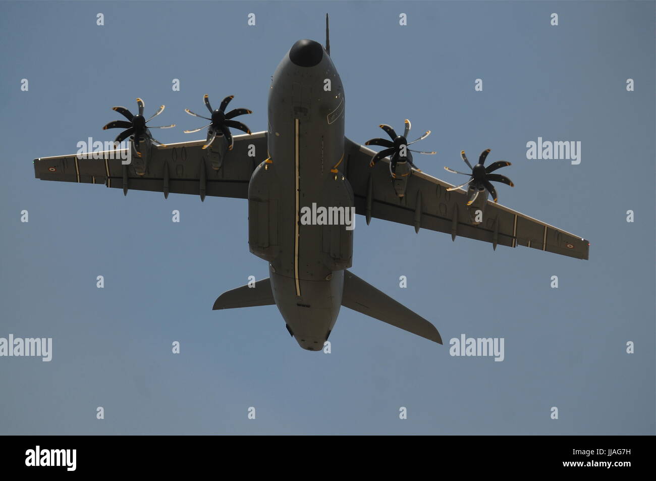 Naming ceremony for French Air Force Airbus A400, in Lyon-Bron (France ...