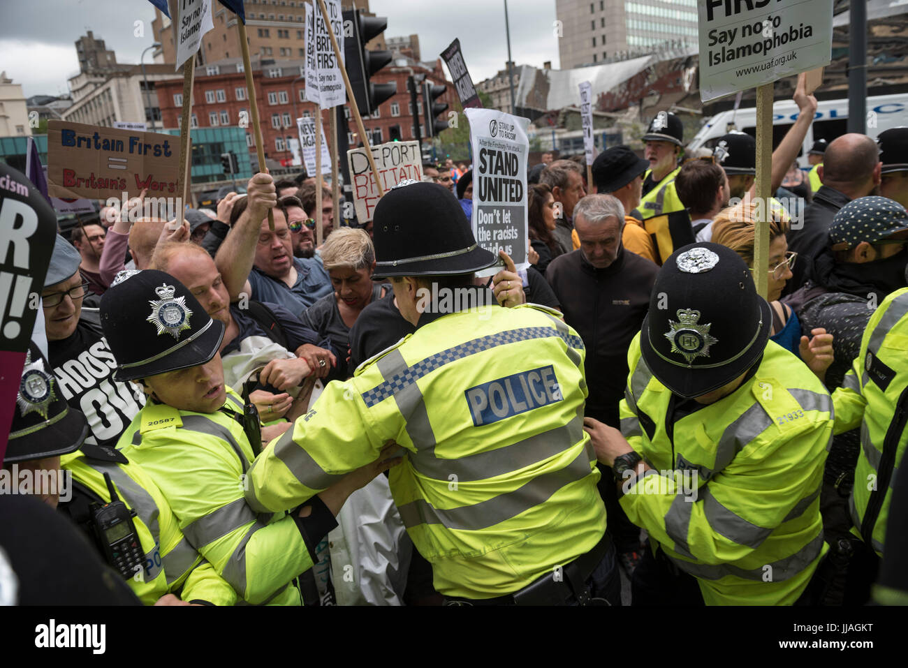 Birmingham, West Midlands, UK. 24th June 2017. Pictured: / Up to two ...