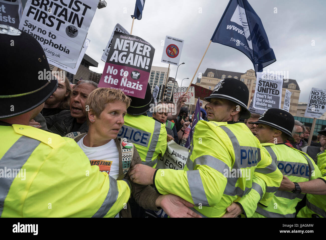 Birmingham, West Midlands, UK. 24th June 2017. Pictured: / Up to two ...
