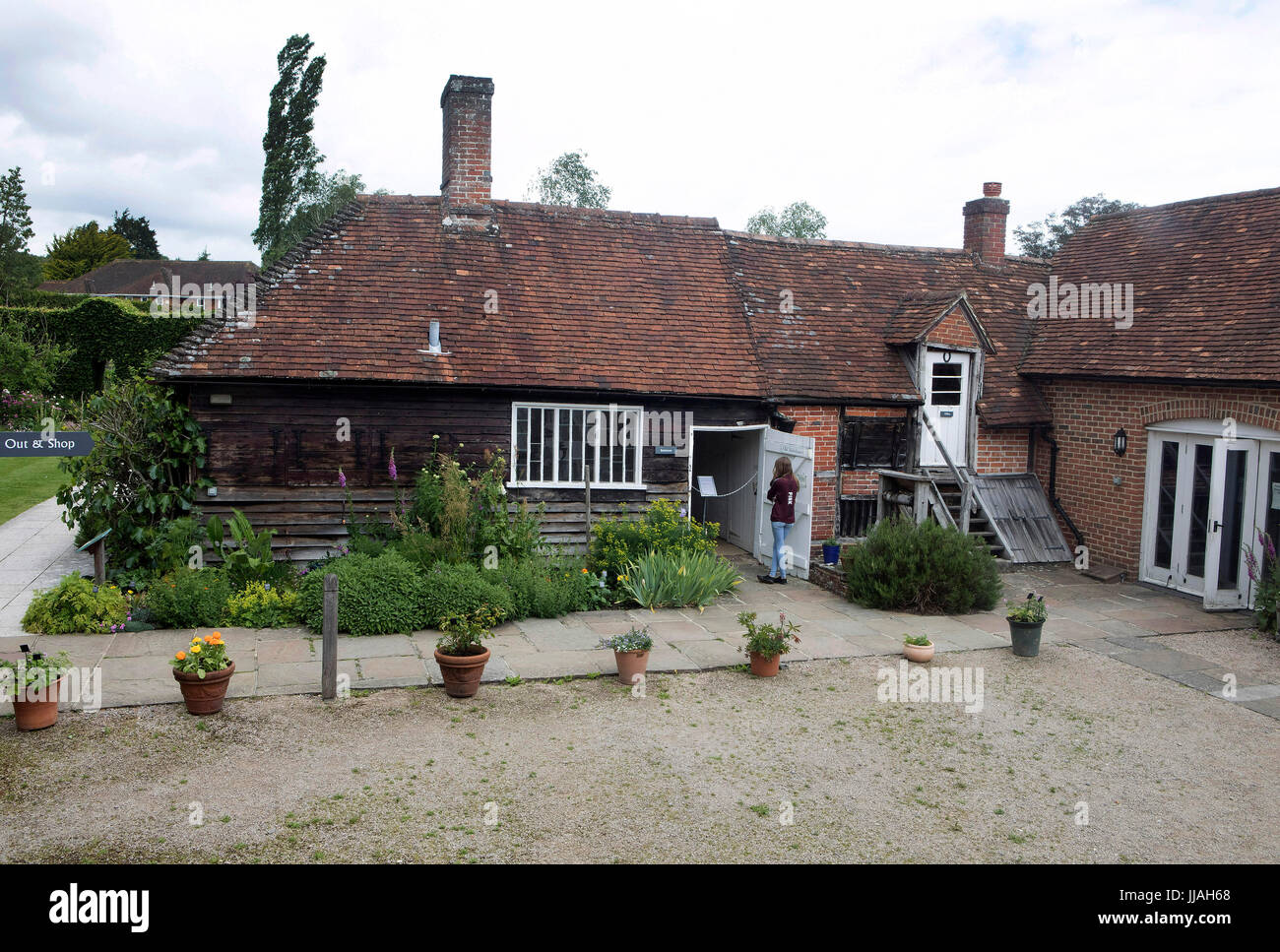 Jane Austen Museum,Chawton,Hampshire,UK Stock Photo - Alamy
