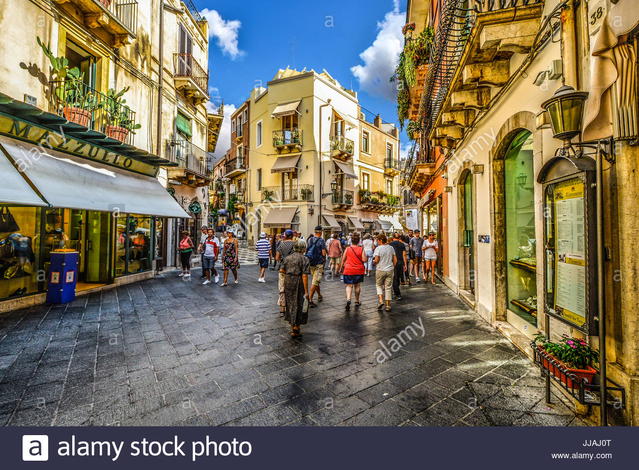Sicily Taormina Market Stock Photos & Sicily Taormina Market Stock ...