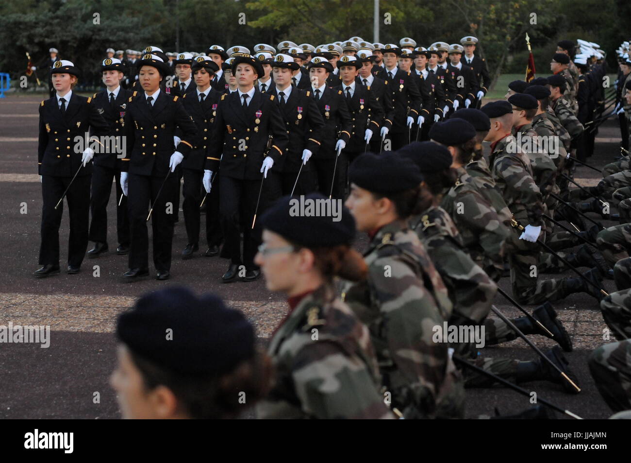 Military promotion ceremony hi-res stock photography and images - Alamy